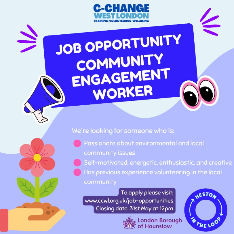 Job Opportunity!!! | Ealing and Hounslow CVS